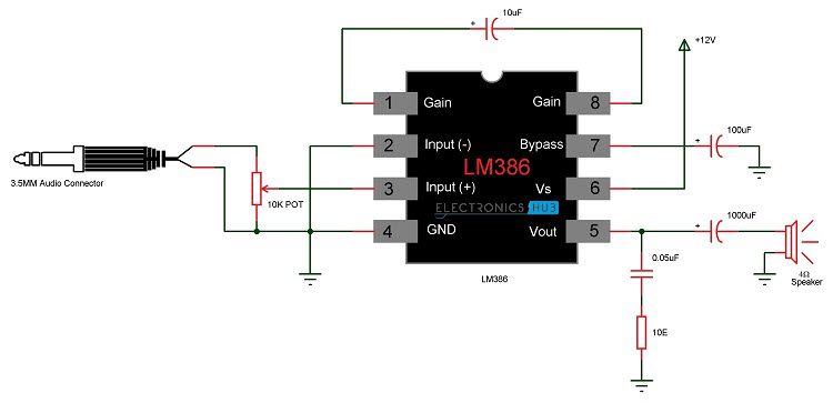 LM386音频放大电路 - 亚博app更新