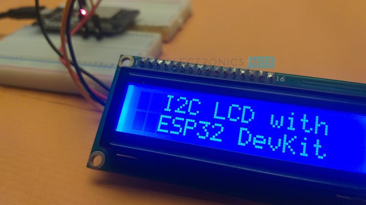 ESP32 | ESP32 I2C LCD接口教程 - 亚博app更新