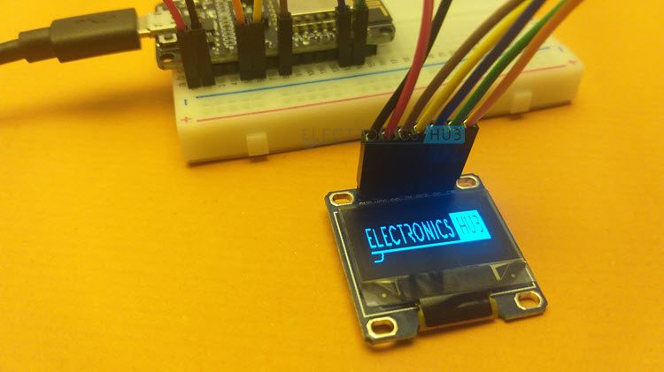 ESP8266 NodeMCU | SPI OLED显示器接口 - 亚博app更新