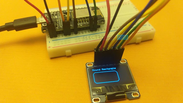 ESP8266 NodeMCU | SPI OLED显示器接口 - 亚博app更新