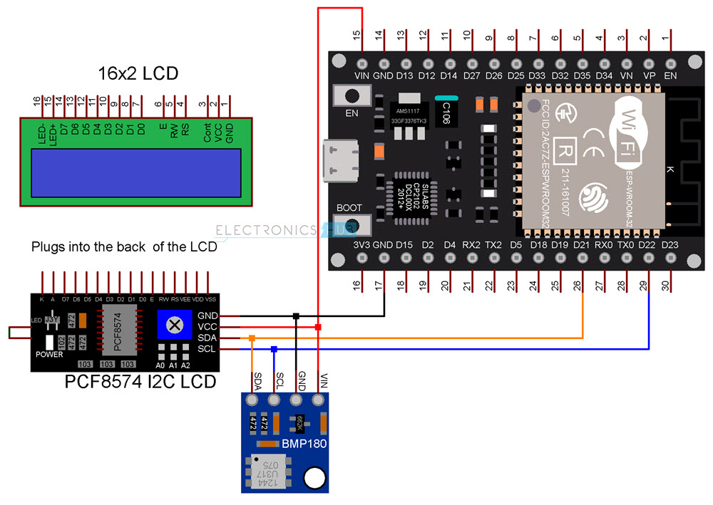 ESP32 BMP180传感器教程|如何将BMP180与ESP32接口？ - 亚博app更新
